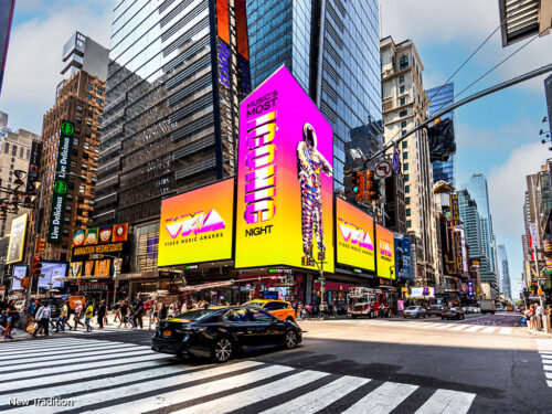 SNA Displays Makes the Highest-Resolution Display Ever In Times Square
