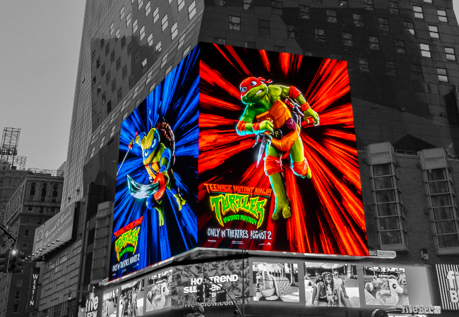 SNA Displays Builds LED Spectacular for E Walk Retail Complex