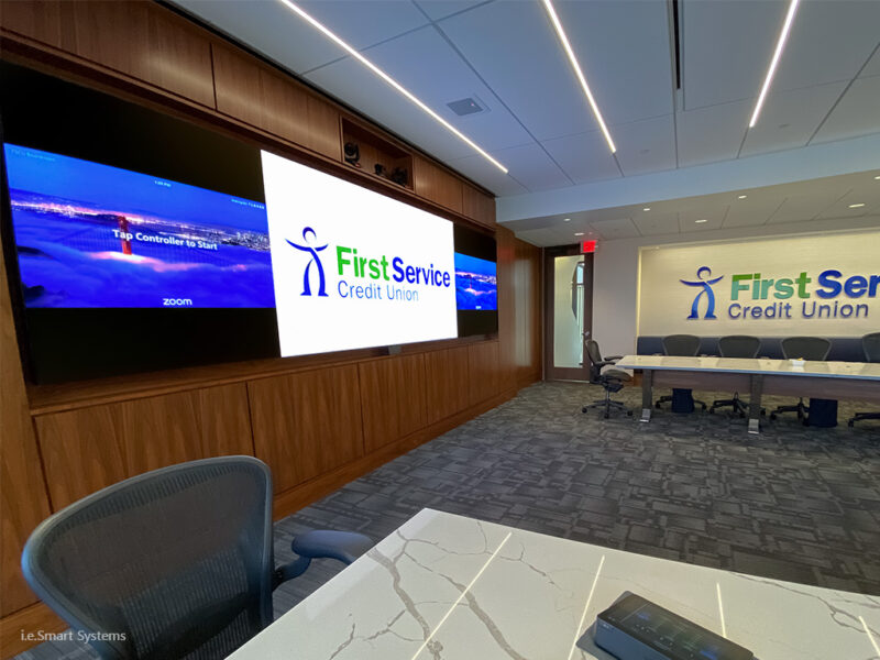 First Service Credit Union Boardroom LED