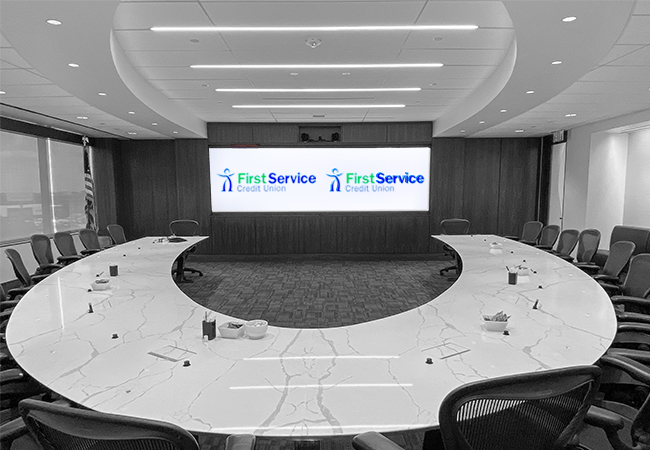 First Service Credit Union Boardroom LED