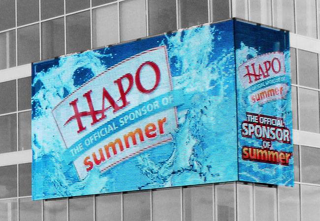 HAPO Community Credit Union THRUMEDIA™ LED Installation