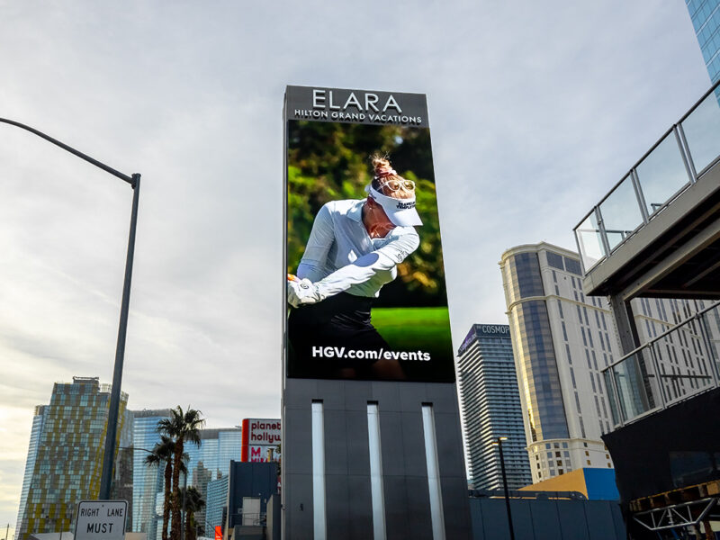 The Elara by Hilton LED Pylon