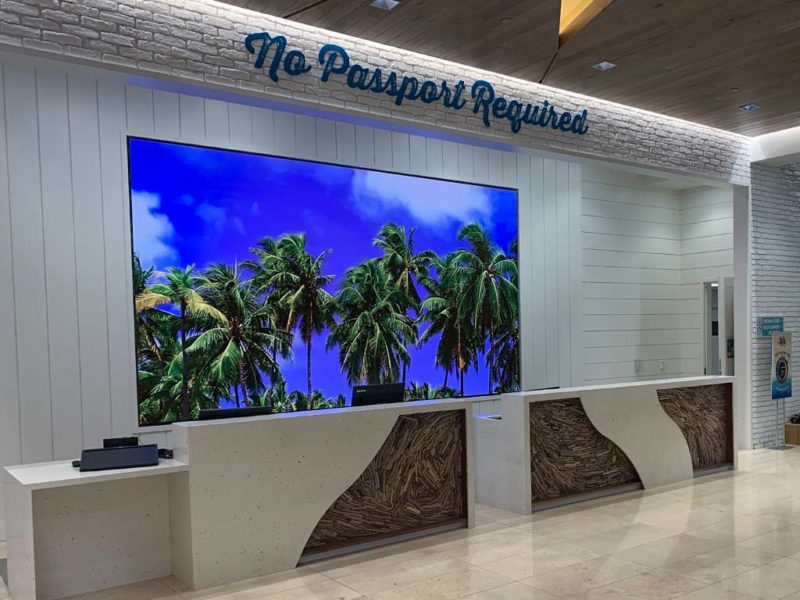 Iconic Salesforce Lobby Video Wall