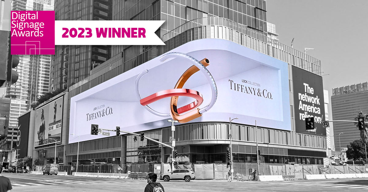 SNA Displays’ The Moxy Wins 2023 Digital Signage Award