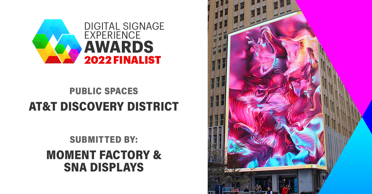 Four SNA Displays Projects Named As Finalists for Digital Signage ...