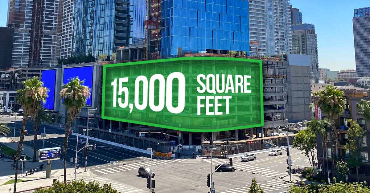 Installation of LED Mega-Spectacular Commences in Downtown LA