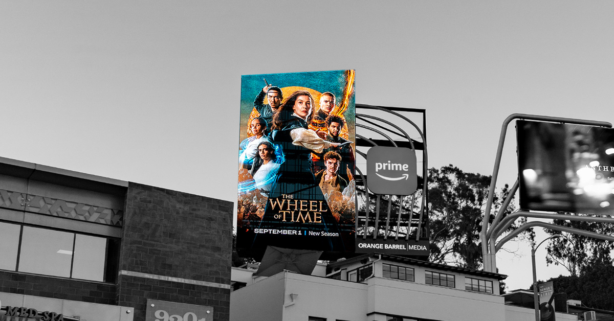 Amazon Prime Rooftop Billboard Turns Heads on the Sunset Strip