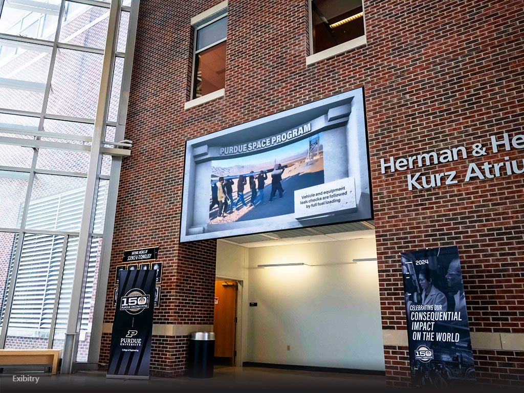 Purdue University Celebrates Engineering Greats with LED Video Wall ...