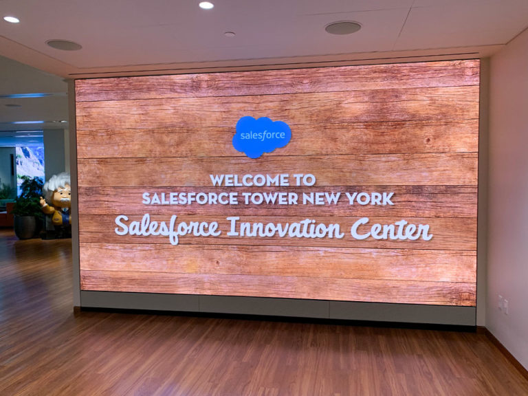 Salesforce Tower in New York Gets New Interior LED Displays