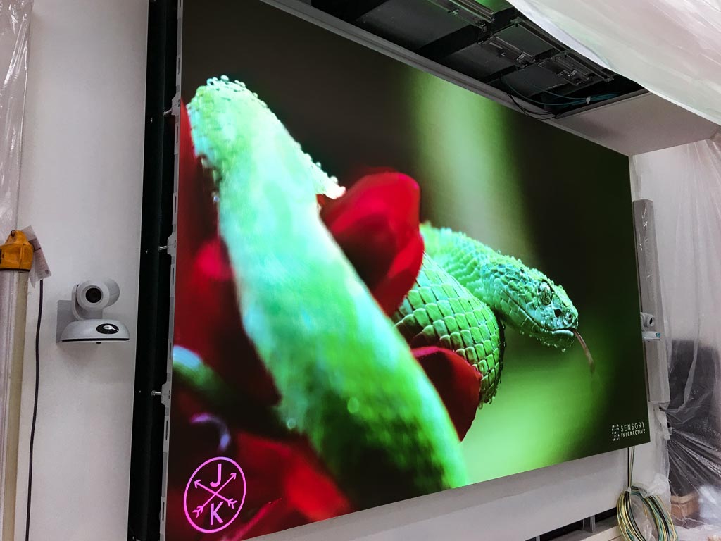 Salesforce Tower London Interior LED Video Walls from SNA Displays