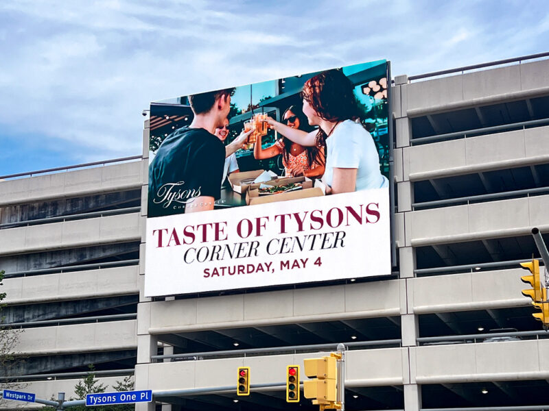 Tysons Corner Center LED Billboard